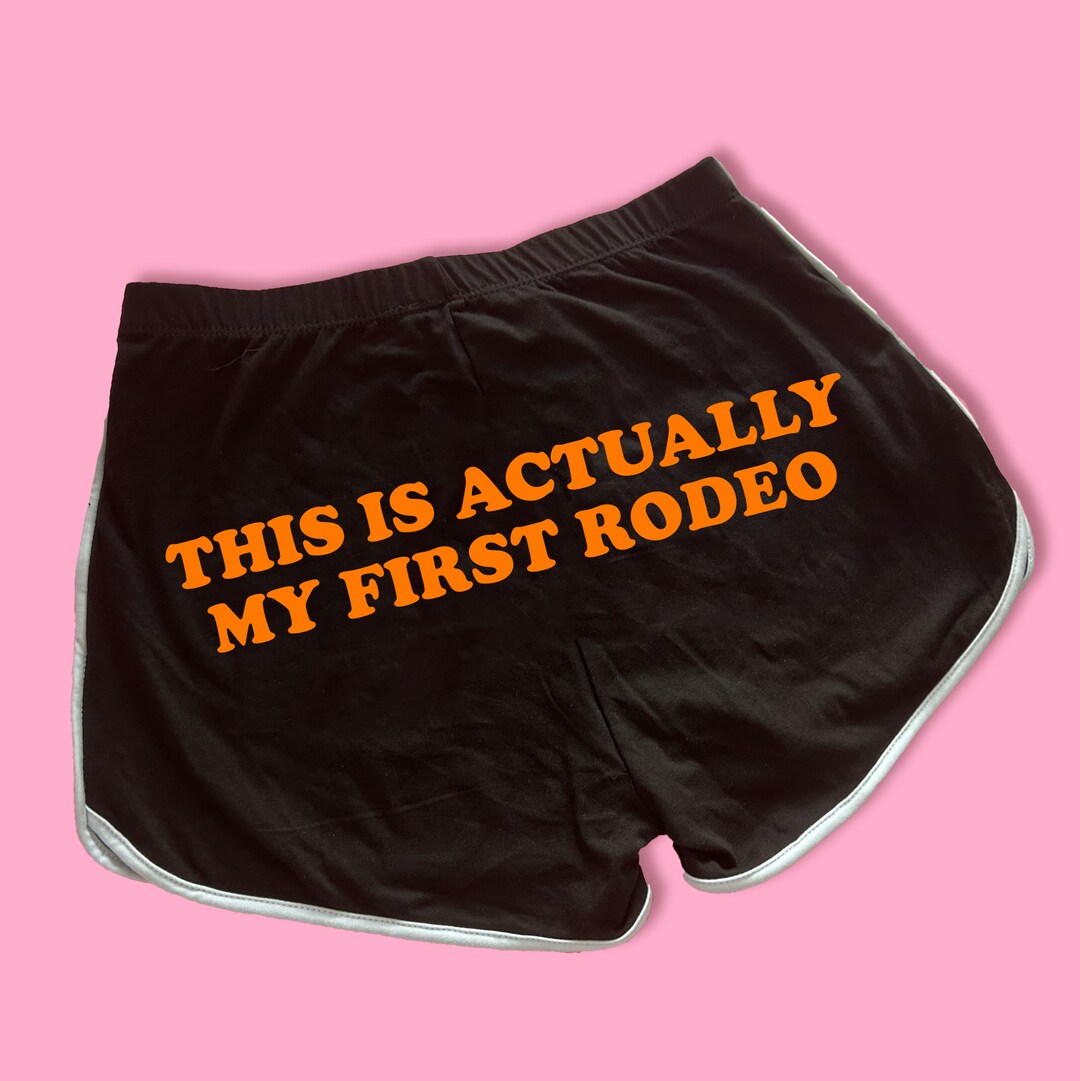 This Actually is My First Rodeo Dolphin Shorts | Cute Dolphin Shorts ...