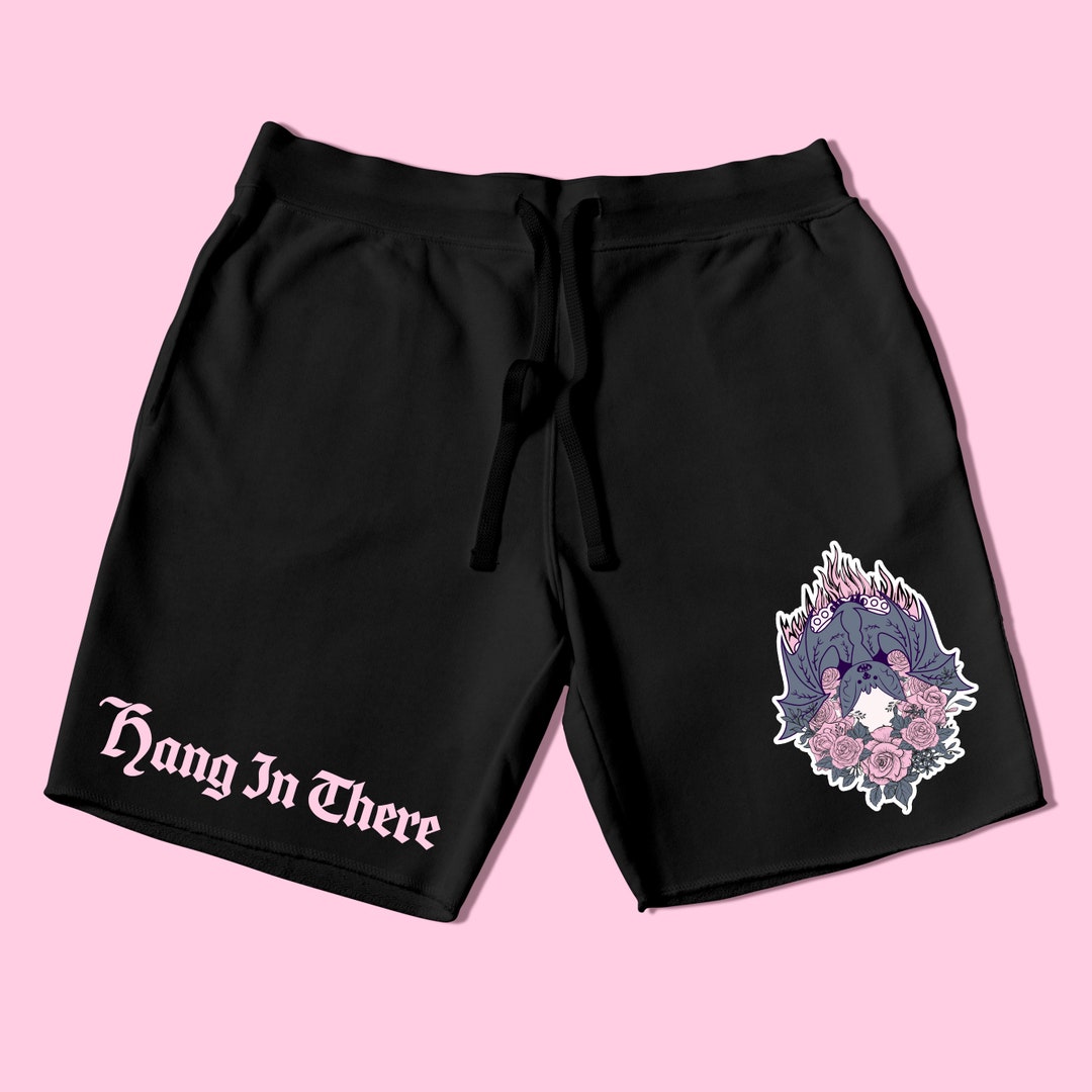 Hang in There Shorts | Gothic Shorts | Cute Gothic Gift | Goth Inspired ...