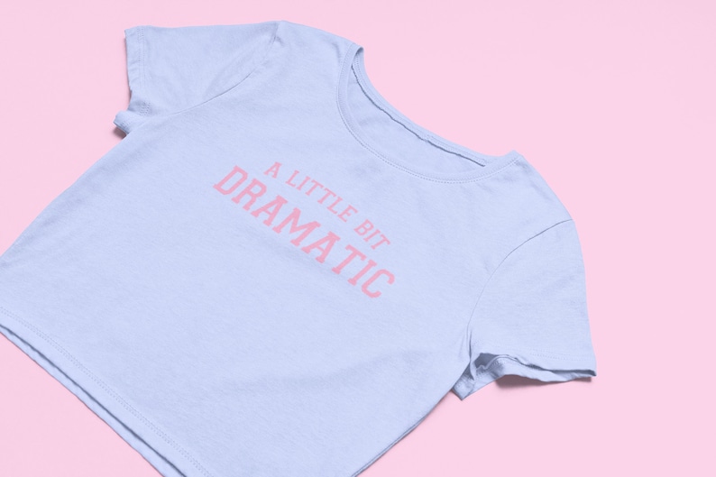 A Little Bit Dramatic Crop Top | Flowy Fit Crop Top | Cute Croptop ...