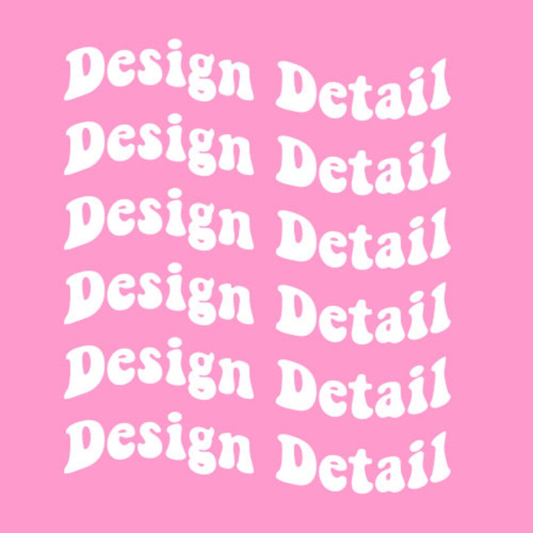 Extra Design Detail - Recreate Image Design - Etsy