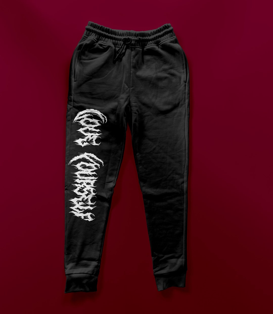 Love Yourself Joggers | Goth Joggers | Cute Gothic Gift | Goth ...