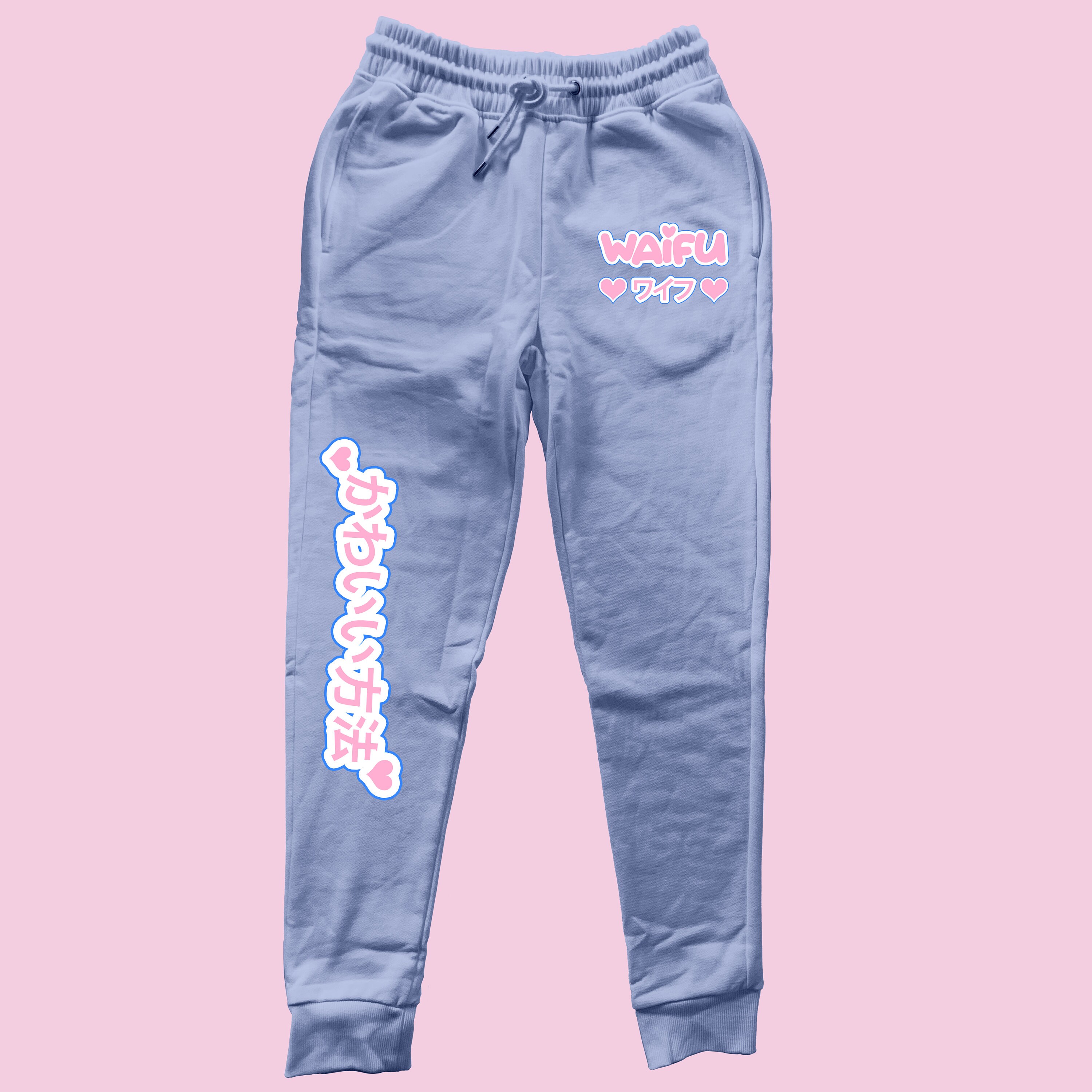 Waifu Sweatpants | Cute Clothing | Kawaii Sweatpants | Anime Loungewear ...