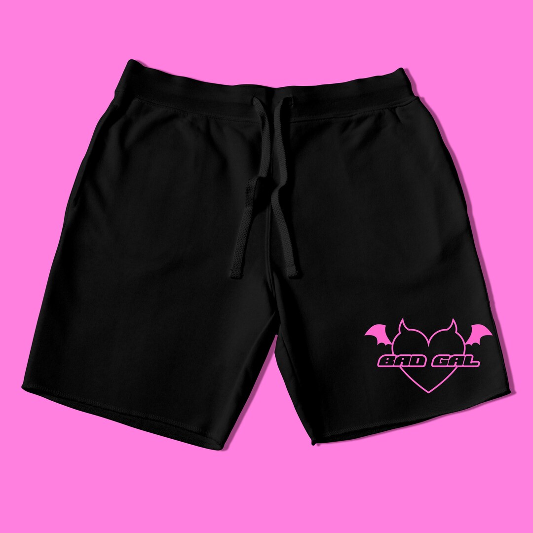 Bad Gal Shorts Cute Shorts, Kawaii Shorts, Cute Gift, Shorts, Aesthetic ...