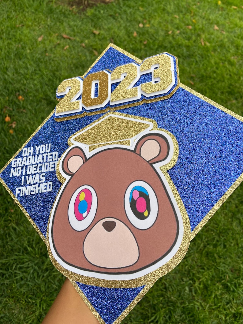 Kanye Graduation Cap Topper - Etsy