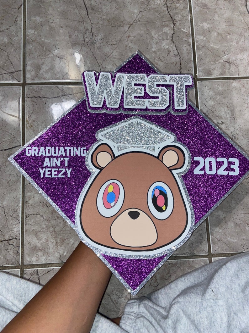 Kanye Graduation Cap Topper - Etsy