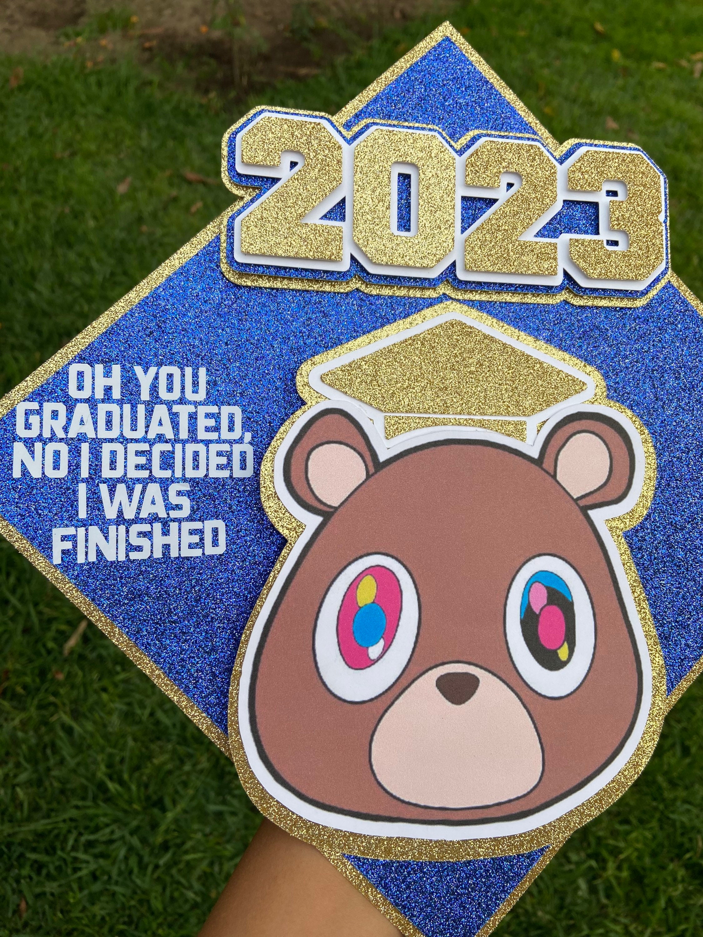 Kanye Graduation Cap Topper - Etsy