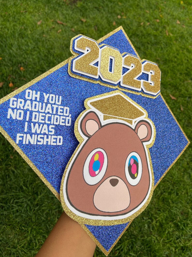 Kanye Graduation Cap Topper - Etsy