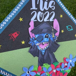Stitch Graduation Cap Topper - Etsy