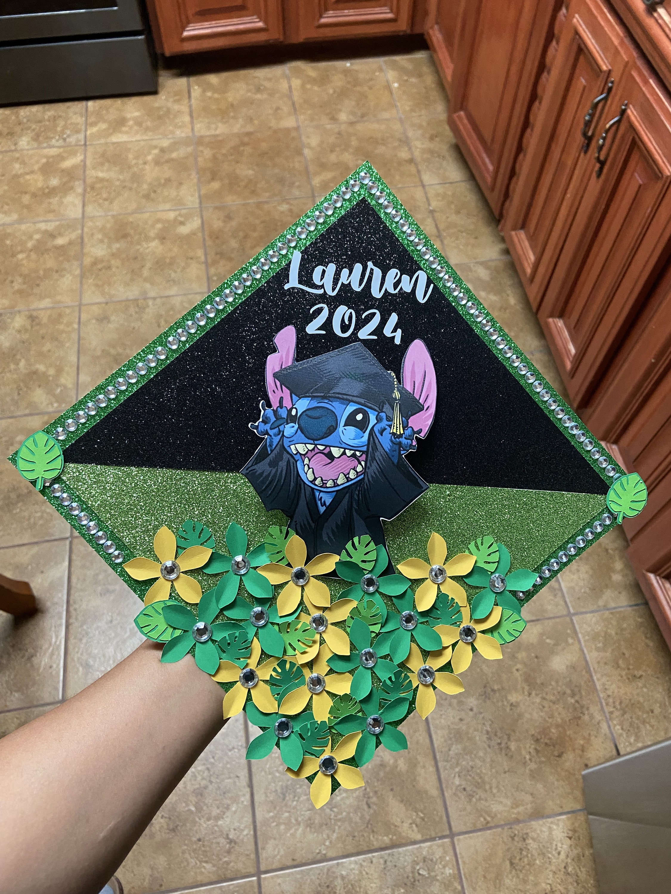 Stitch Graduation Cap Topper - Etsy