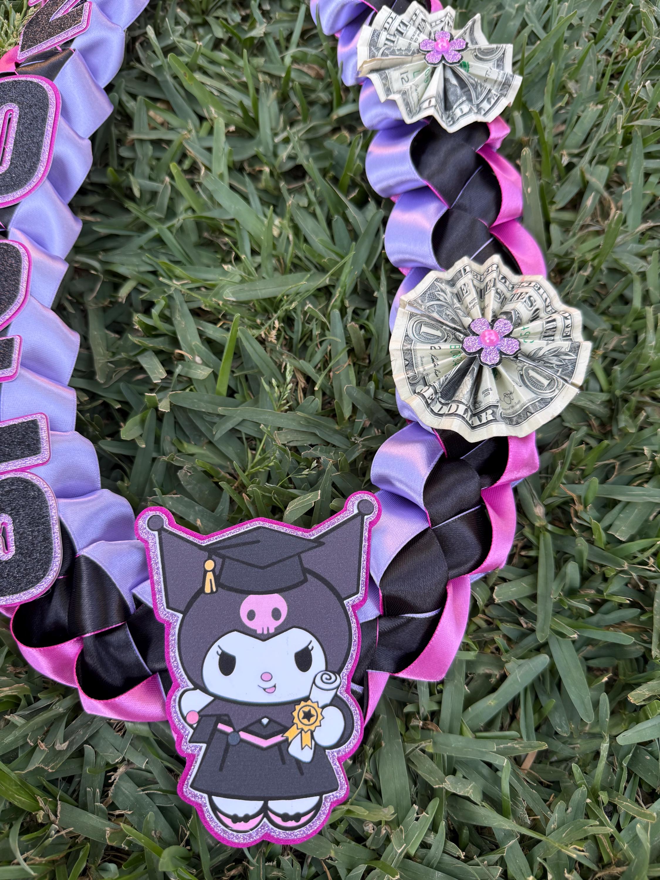 Hello Kitty | Kuromi | Graduation Lei | Customize With Any Color or ...