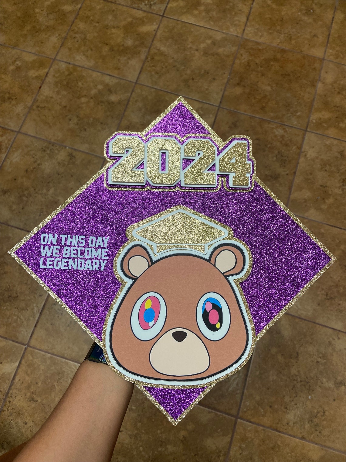 Kanye Graduation Cap Topper - Etsy