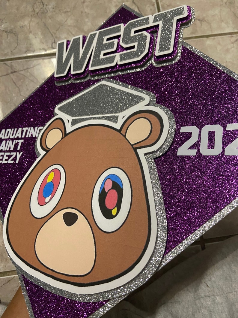 Kanye Graduation Cap Topper - Etsy