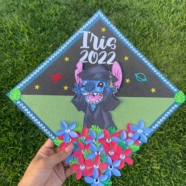 Lilo and Stitch Graduation Cap - Etsy