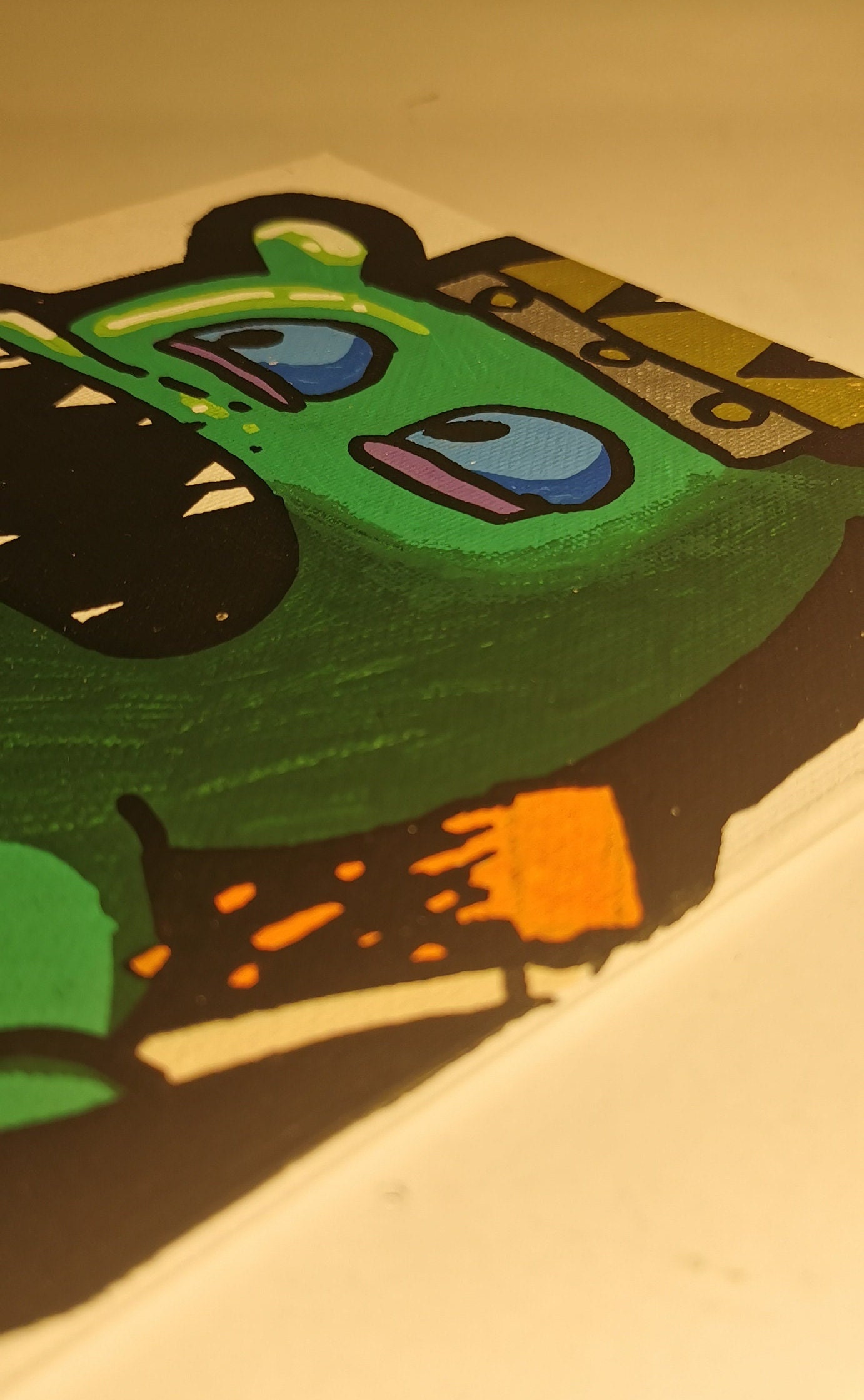 Graffiti Drawing in Kiwi Style - Etsy