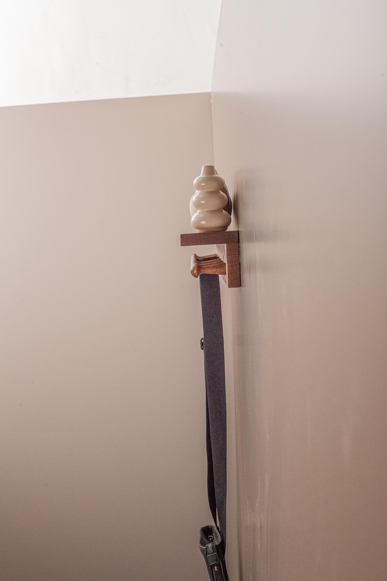 Oak Warm Dark Shelf, Rustic Hallway Grab Hanger, Kindergarten Clothes ...