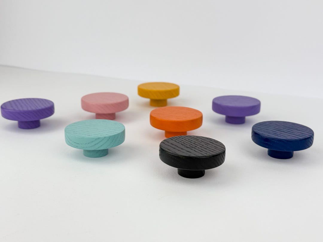 Modern Wood Drawer Knobs, Wardrobe Knobs Pulls, Simple Handles Knobs ...