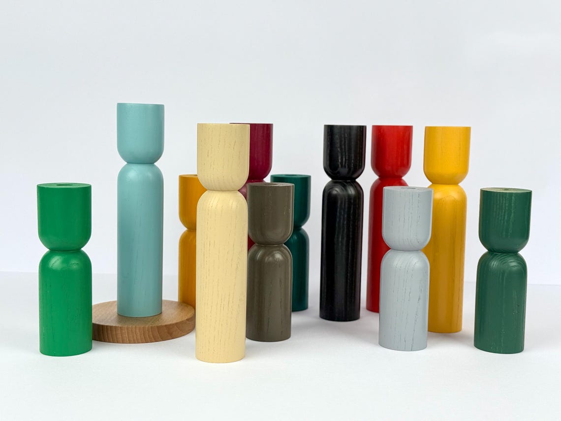 Colorful Wood Furniture Legs, Kids Room Decor, Children Room Legs ...