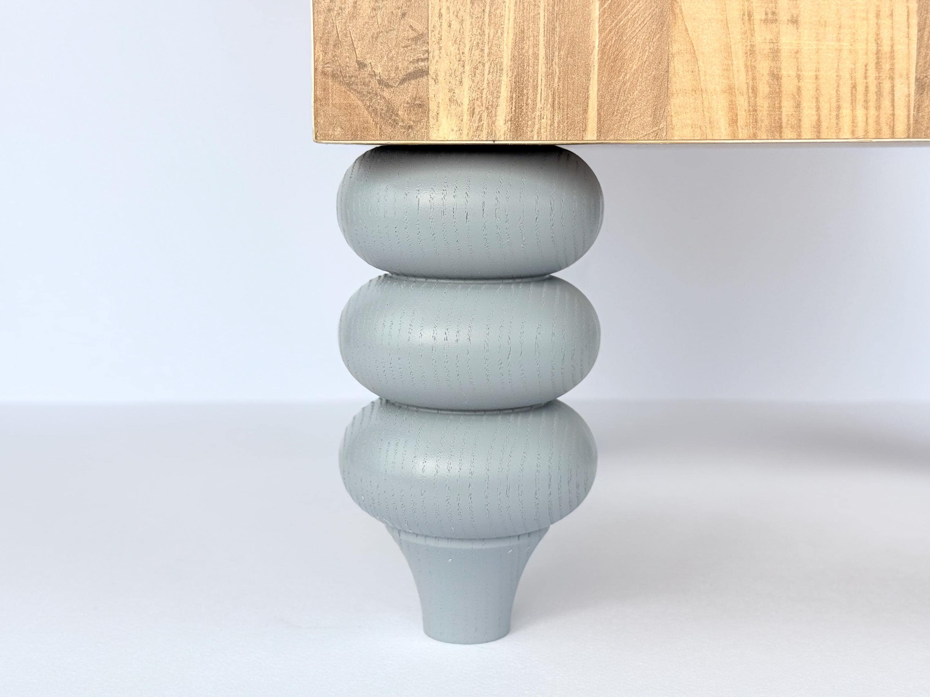 Bedside Cabinet Legs, Custom Hardwood Table Legs, Rustic Home Decor ...