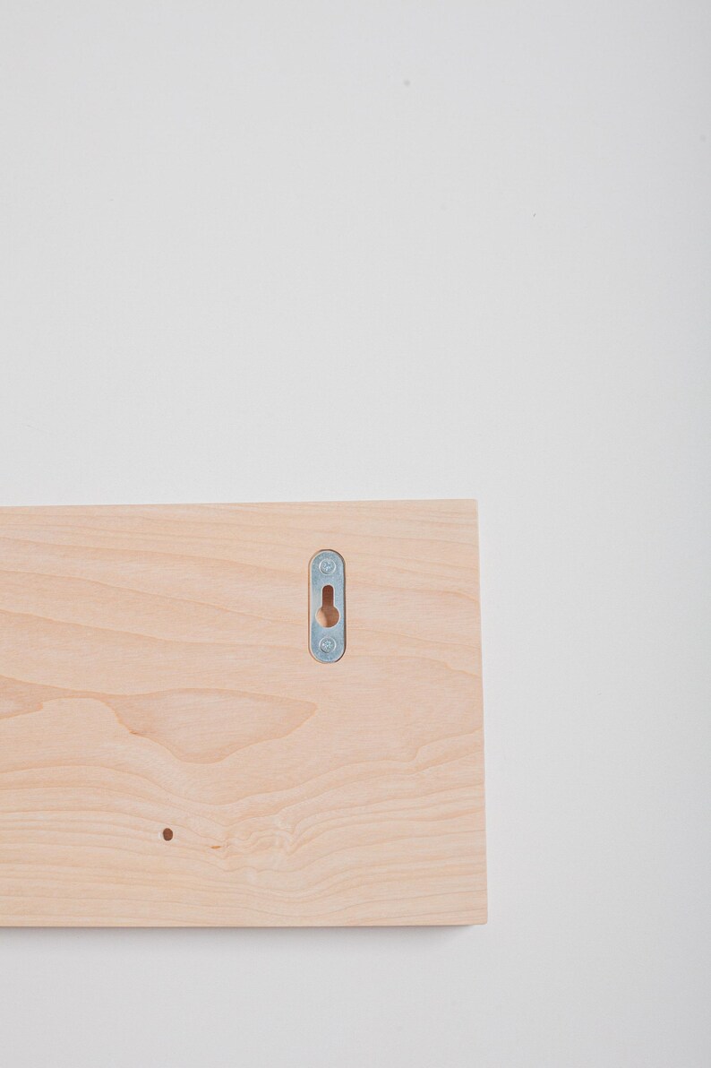 Oak Warm Dark Shelf, Rustic Hallway Grab Hanger, Kindergarten Clothes ...