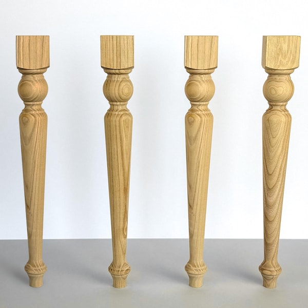 Turned Leg Table - Etsy