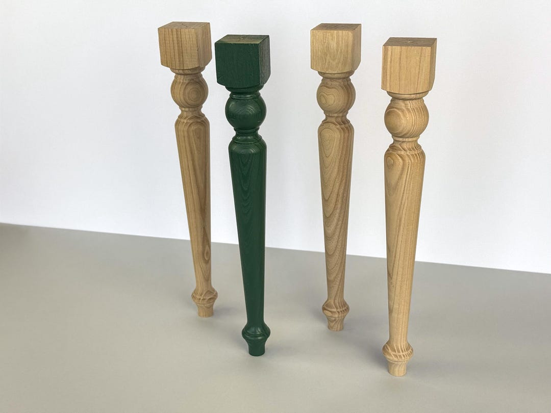 Dining Table Legs, Rustic Hardware, Strong Table Legs, Handmade ...