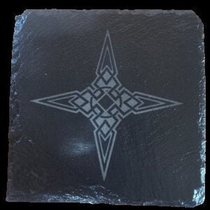 Slate Elder Scrolls Skyrim Holds Coasters - Etsy