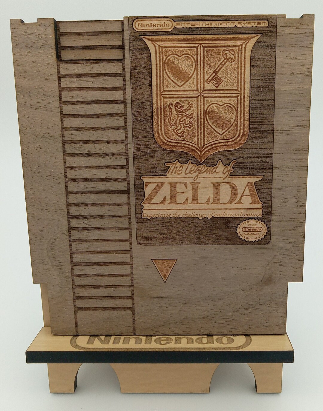 Wooden the Legend of Zelda NES Cartridge - Etsy