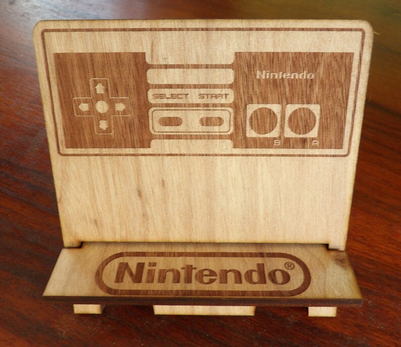 Wooden Mario Bros NES Cartidge - Etsy