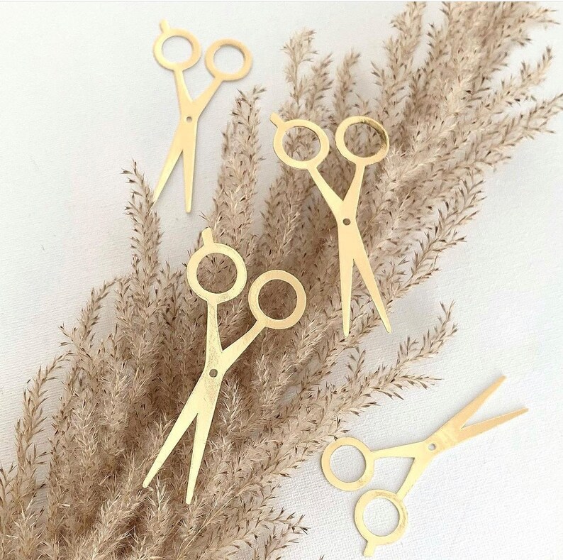 Scissors Cupcake Toppers Silhouette Studio Instant - Etsy