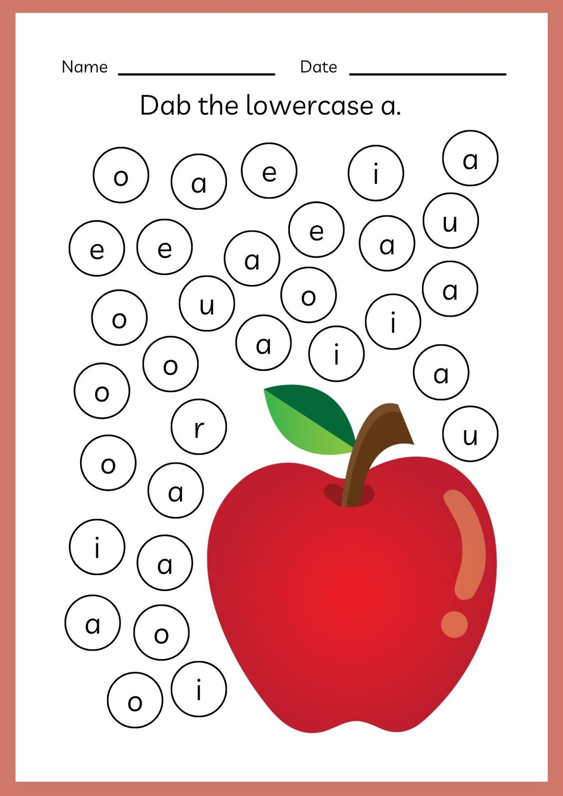 Preschool Alphabet Workbook- Instant Download - Etsy