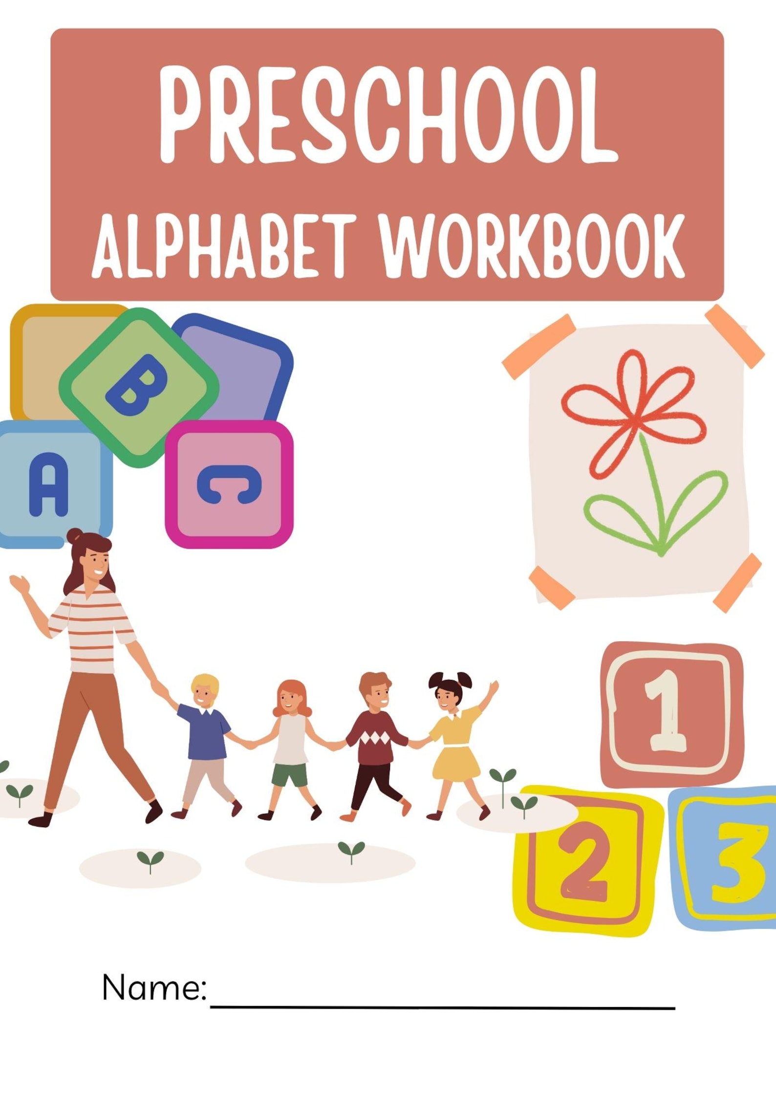 Preschool Alphabet Workbook- Instant Download - Etsy