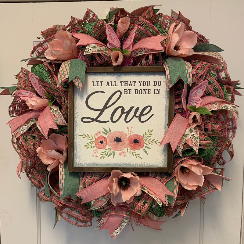 Christian Wreath - Etsy