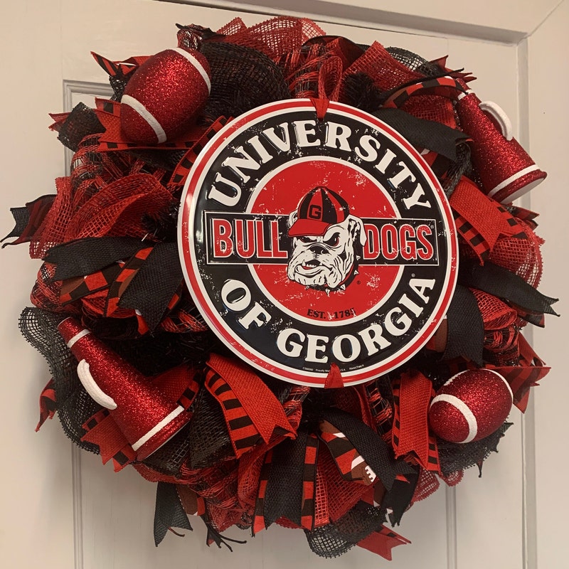 Uga Wreath - Etsy