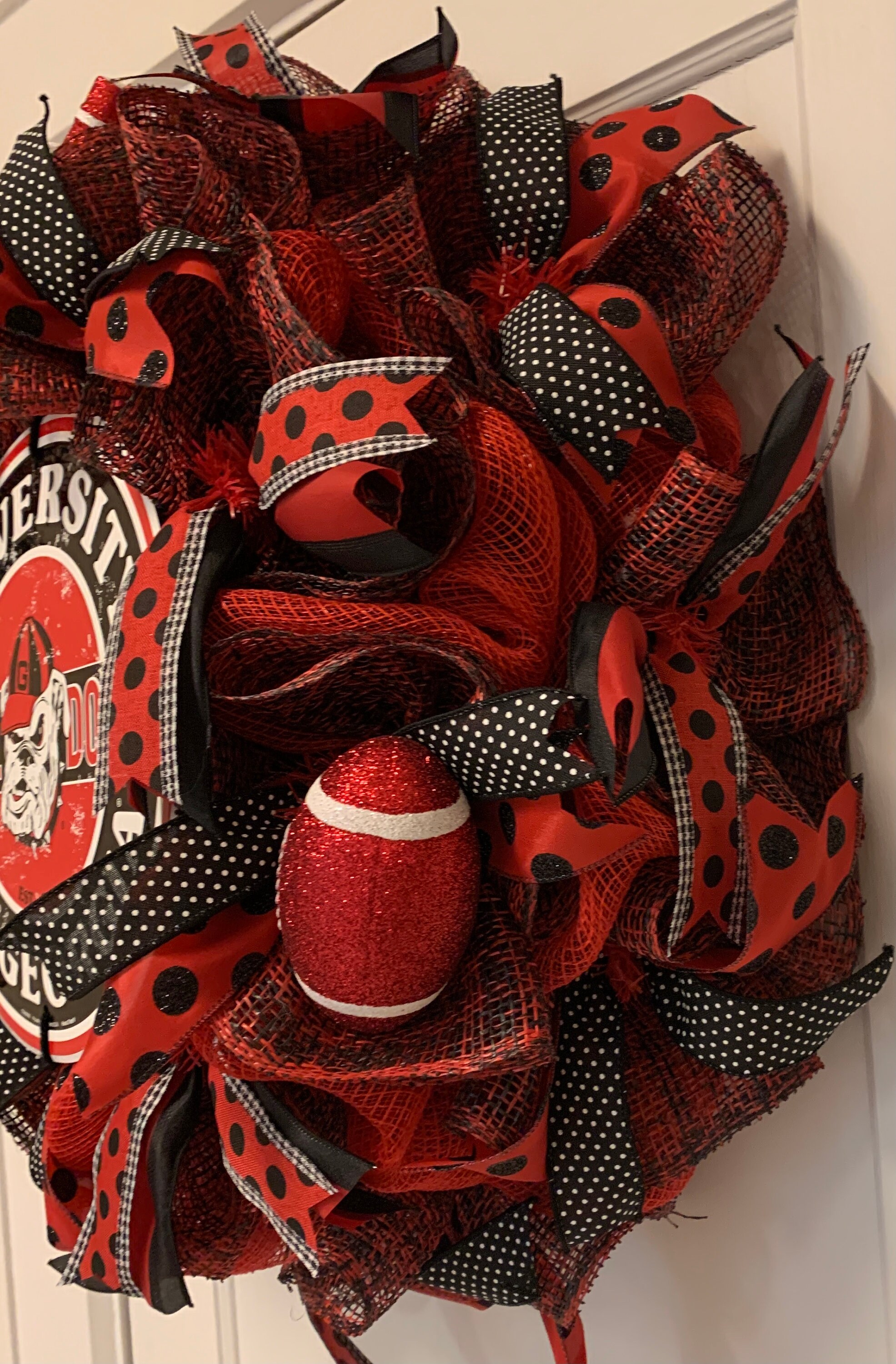 University of Georgia Wreath Bulldogs Wreath UGA Wreath Georgia Wreath ...