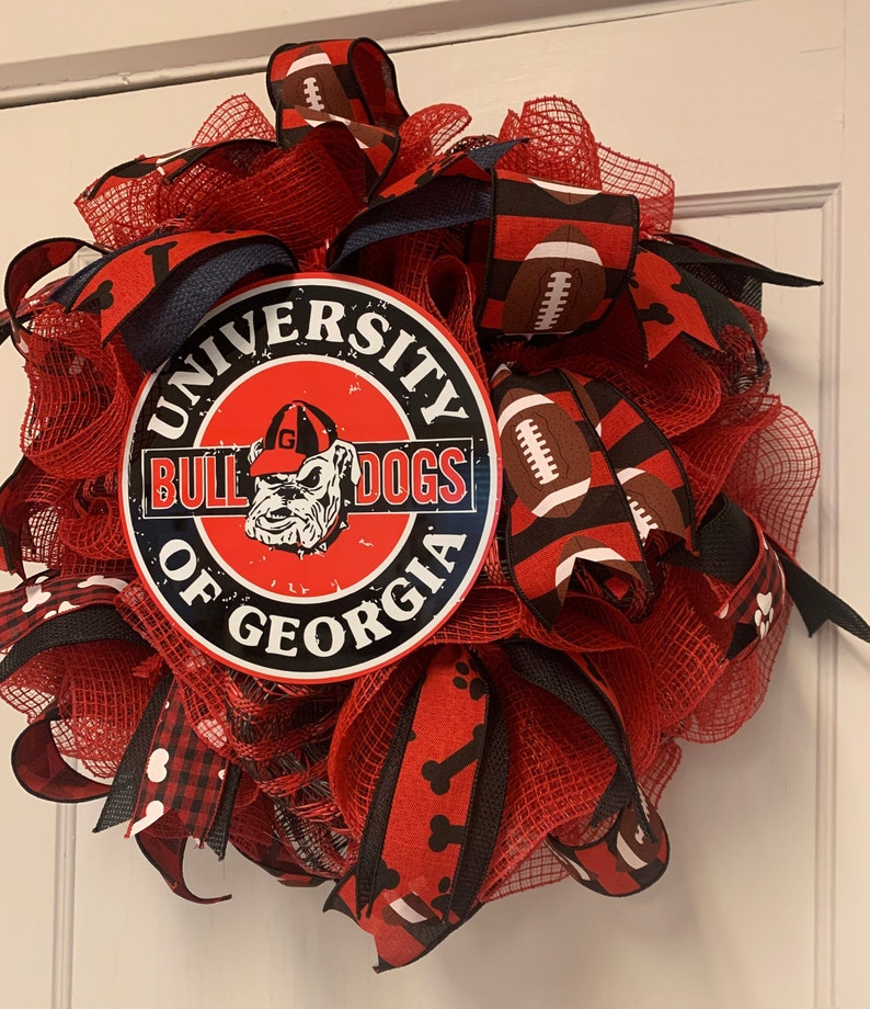 University of Georgia Wreath | Bulldogs Wreath | UGA Wreath | Georgia ...