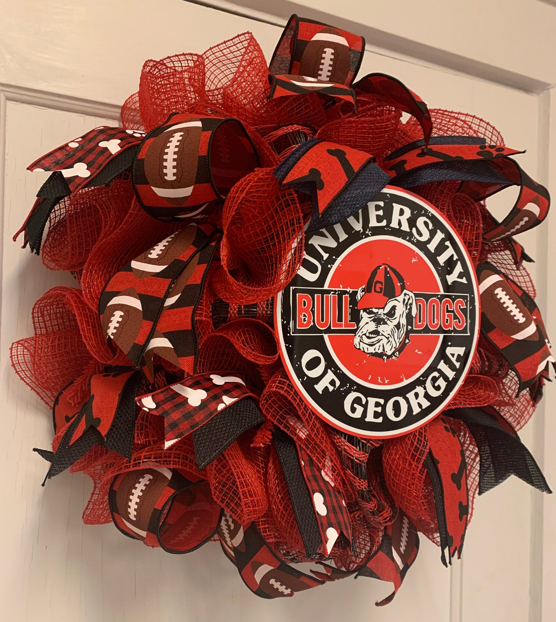 University of Georgia Wreath | Bulldogs Wreath | UGA Wreath | Georgia ...