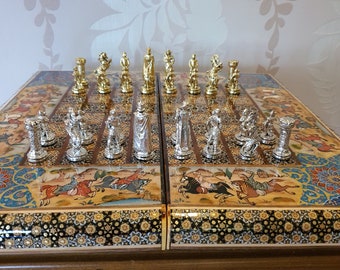 Persian Style Chess Set - Etsy
