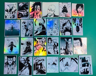 Holographic Anime Panel Stickers - Etsy