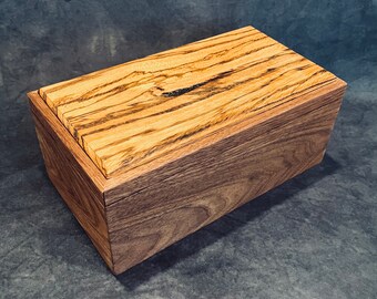 Zebrawood Box - Etsy