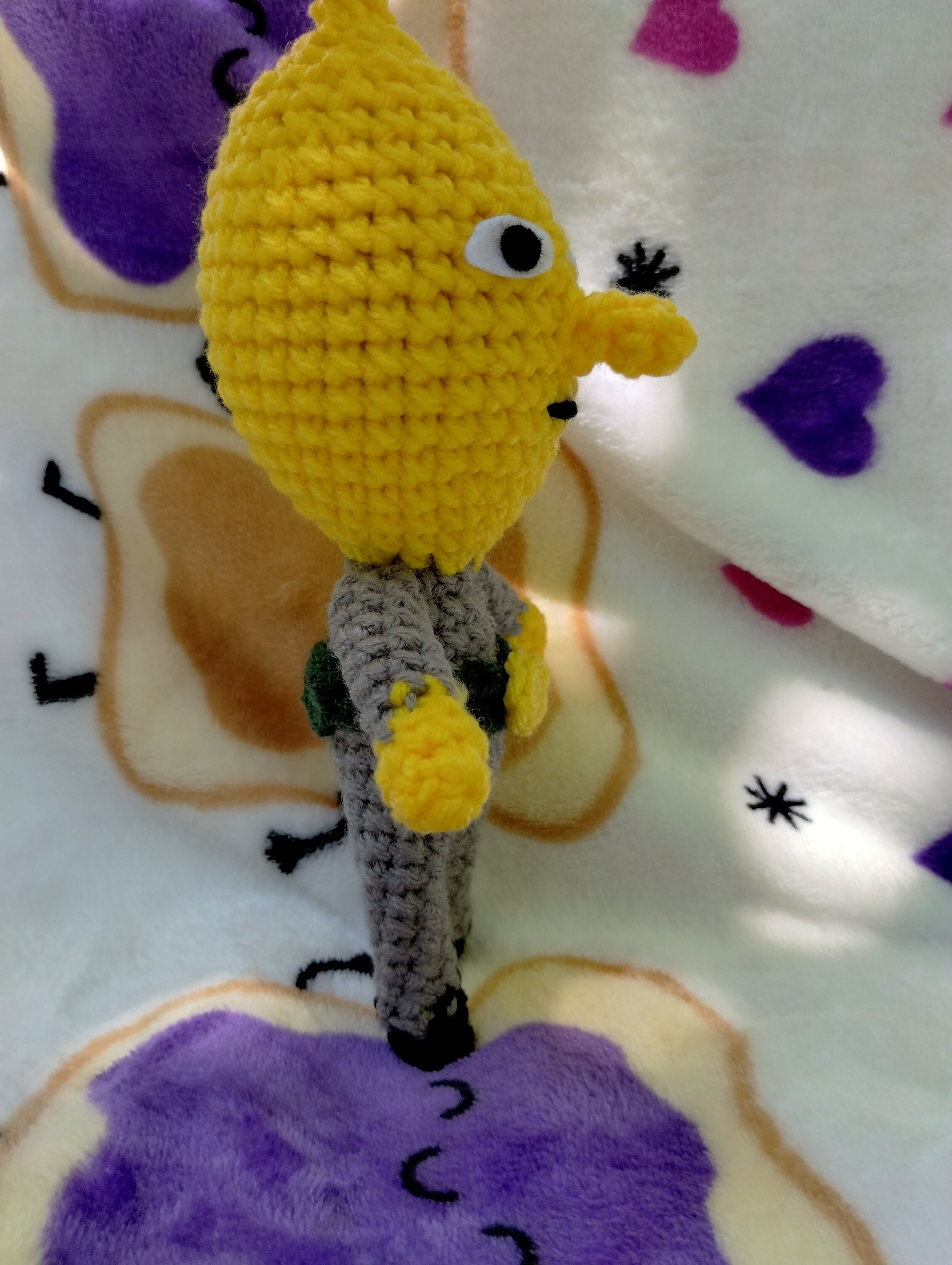 Lemongrab Crochet Doll - Etsy