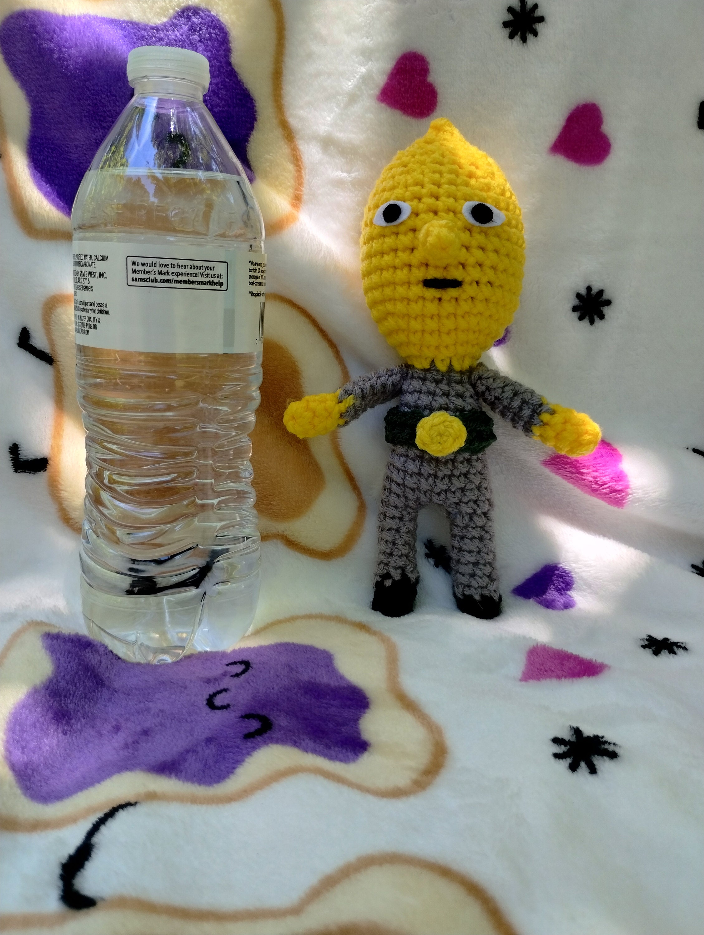 Lemongrab Crochet Doll - Etsy