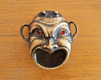 Brass Devil Ashtray - Etsy