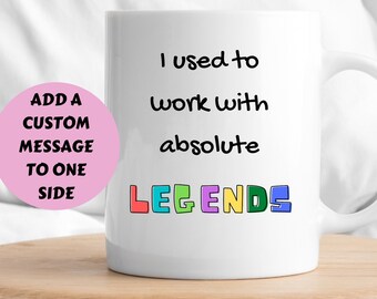 I Used to Work With Legends - Etsy UK