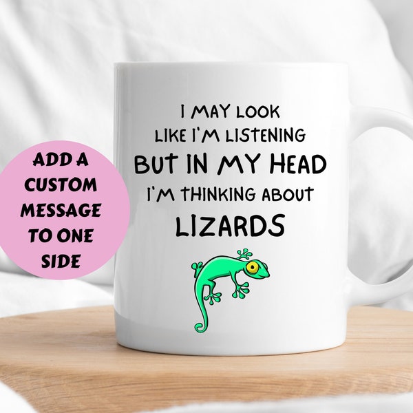Lizard Mug - Etsy