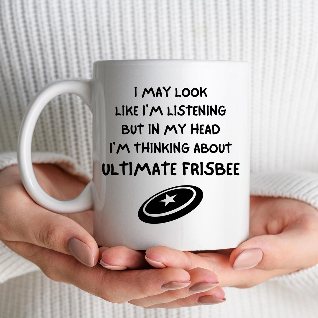 Ultimate Frisbee Mug Frisbee Gift Funny Frisbee Gift for Men Women Him ...