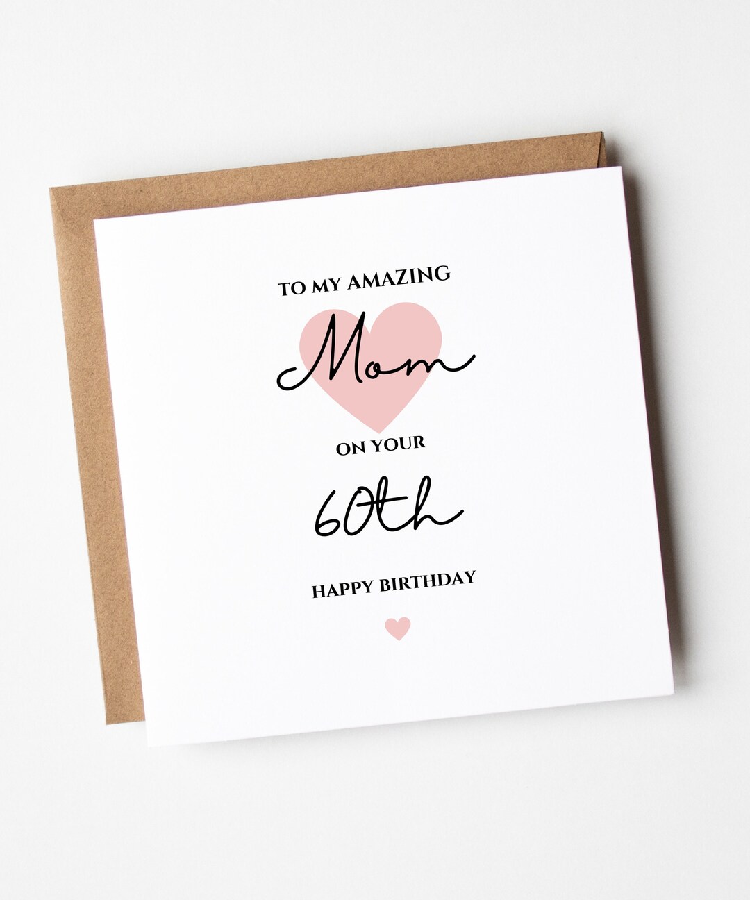 60th Birthday Card for Mum, to My Amazing Mom on Your 60th, Card for ...