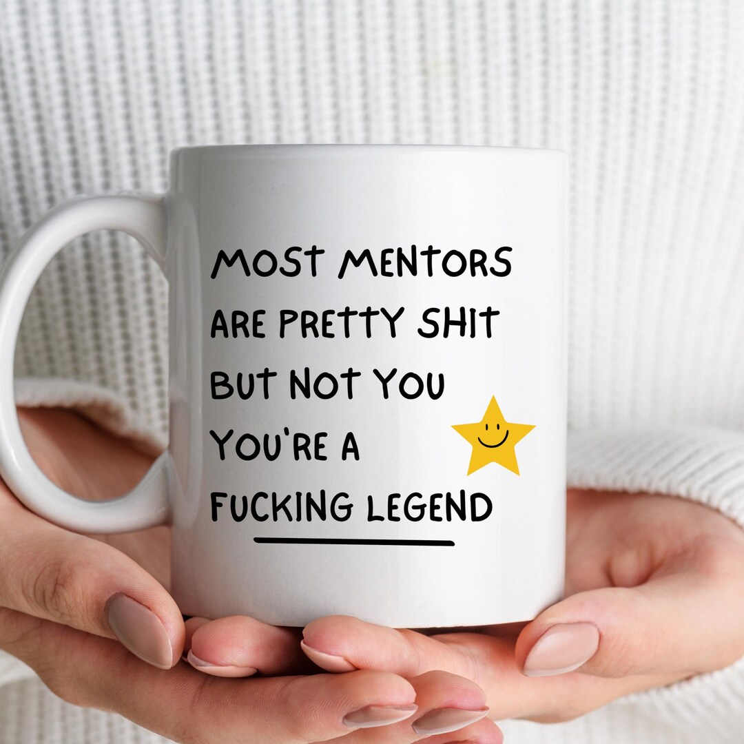 Most Mentors Are Pretty Shit, Thank You Gift for Mentor Leaving Work Retirement Present Funny ...