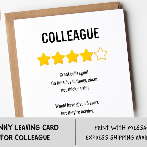 Sorry to See You Go - Etsy UK