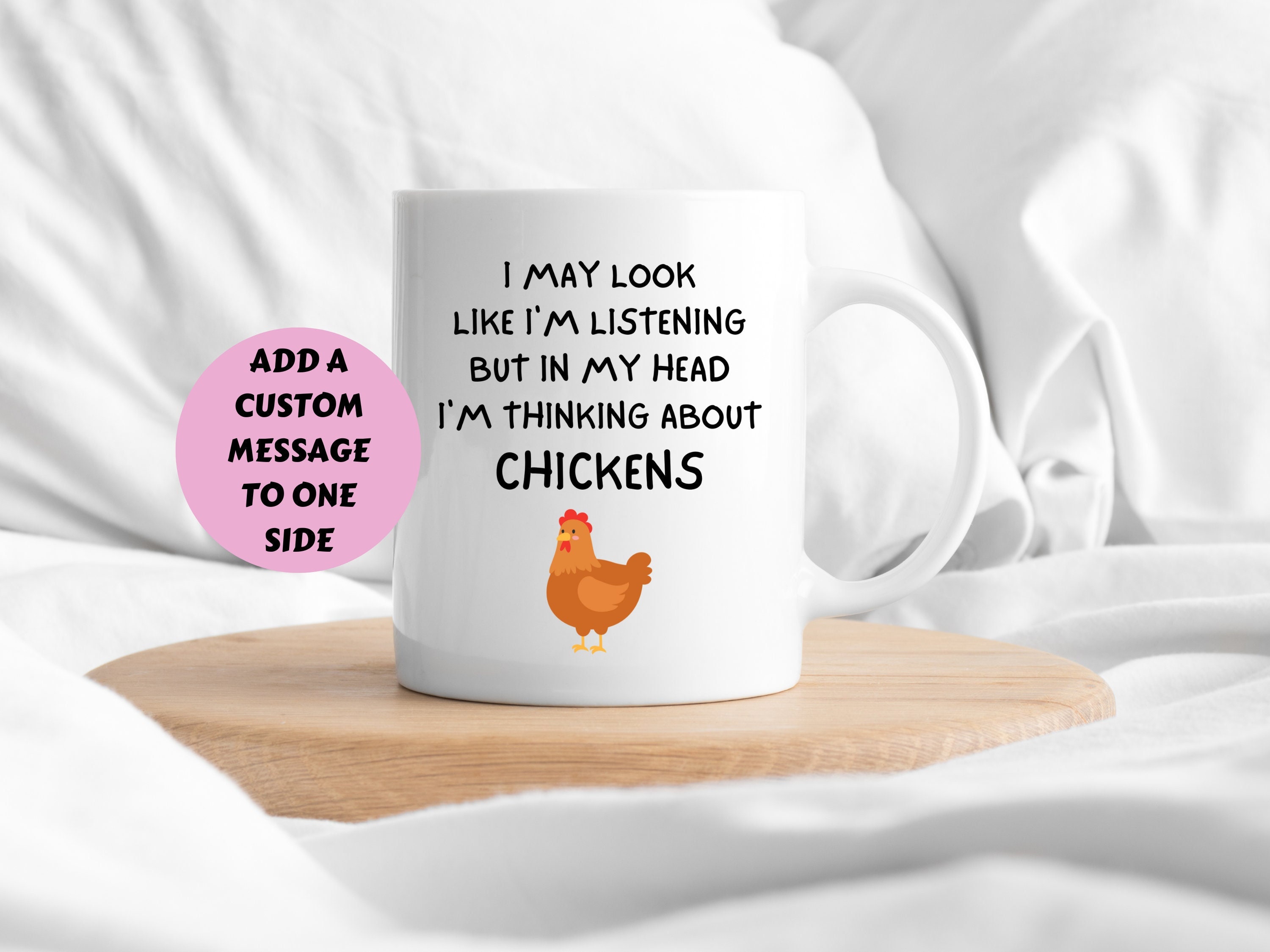 Crazy Chicken Mugs - Etsy