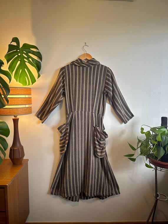 1970s Vintage Indian Boho Cotton Duster Coat - Gem